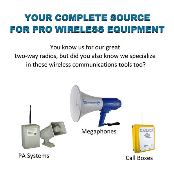 Discover Our Complete Two-Way Radio Inventory